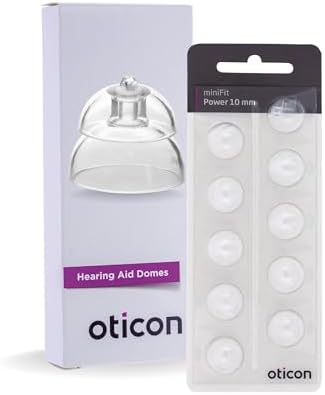 Amazon.com: Genuine Oticon Hearing Aid Domes Minifit Power 10mm (0.39 ...