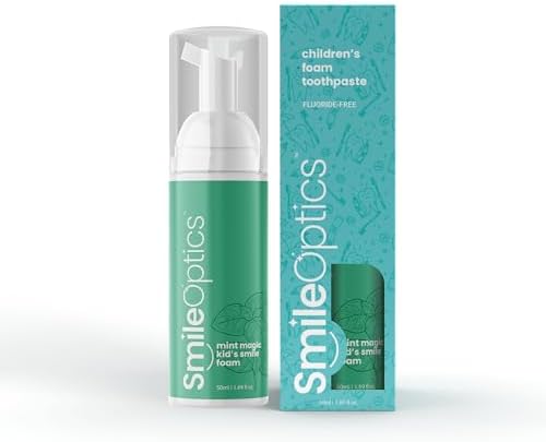 Amazon.com: Smile Optics Mint Magic Kids' Foam SmilePaste - Teeth ...