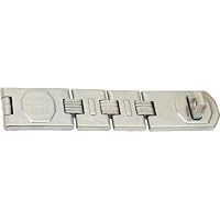 ABUS 110/230 Concealed Hinge Pin Hasp, 9" Length, Silver - Hardware ...
