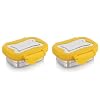 Buy STEELLOCK Smart Stainless Steel Tiffin Lunch Box for Kids and ...