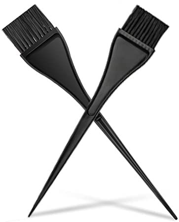 Amazon.com : 2 Pieces Small Hair Coloring Brush Hair Dye Tools Set for ...