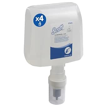 Scott® Control™ Foam Hand Cleanser 6345, Unscented Foaming Hand Soap ...