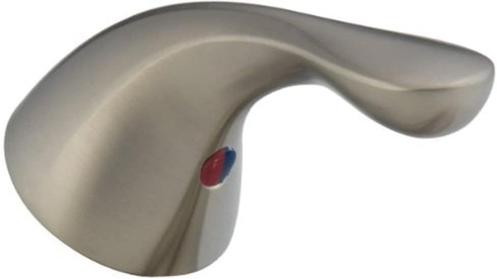 Delta Faucet RP46748SS Single Metal Lever Handle with Button and Set ...