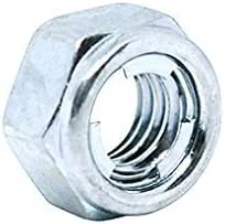 Amazon.com: (25pcs) BelMetric M6 Metric Fuji Spring Lock Hex Nut Zinc ...