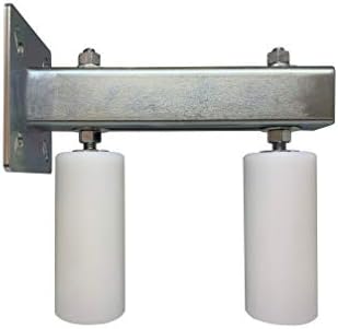 Amazon.com: Adjustable Slide Gate Dual Guide Rollers for Sliding ...