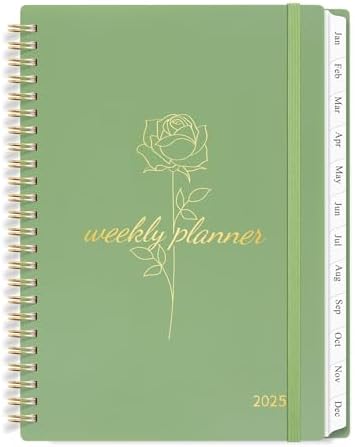 2025 Planner Weekly and Monthly, Calendar Planner with Monthly Tabs ...