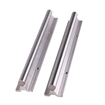 Linear Rail Kit Lathes Slide Blocks Linear Guide 2pcs Linear Guide Rail ...