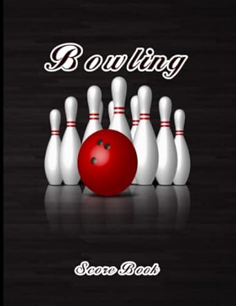 Bowling Score Book: Game Record Keeper Notebook, Personal Score Book ...