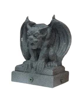 Amazon.com: Gargoyle Fence Post Topper 4x4 PVC Vinyl or Wood - Garden ...