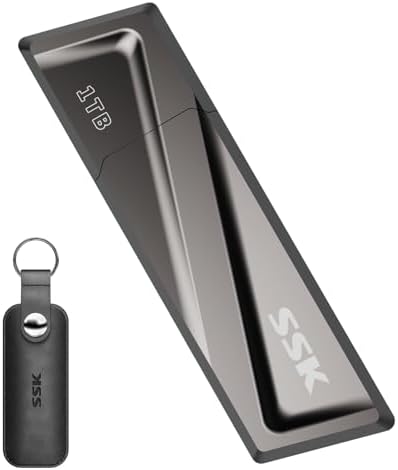 Amazon.com: SSK 1TB USB C Thumb Drive up to 1000MB/s,Fast Flash Dual ...