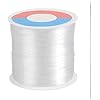 TOKERD 500m Clear Nylon Thread for Hanging Decorations and Sewing, 0 ...