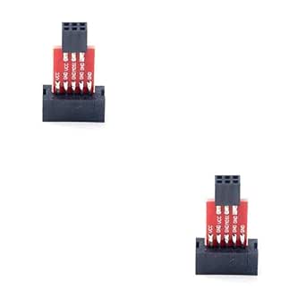 (2 pc) Pro3D AVR ISP 10 Pin to 6 Pin Adapter Board : Amazon.in ...