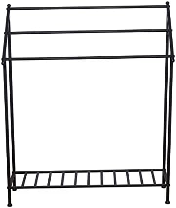 Amazon.com: C&F Home 30" x 36" Iron 3-Rung Blanket& Quilt Storage ...