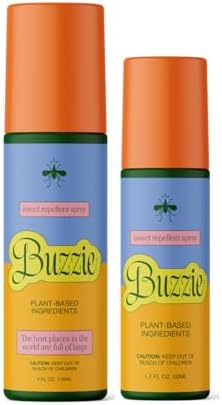 Amazon.com: Buzzie Bug Spray for Kids & Family - Plant and Essential ...