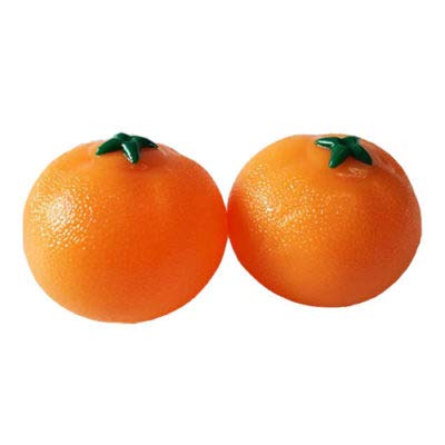 Buy TITATO (Pack of 3) Orange Shape Squishy Mesh Stress Relief Jelly ...