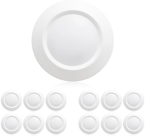 GREENLUX 7.5” Flush Mount Disk Light,CRI90, 1000lm, 11W, 3000K Warm ...