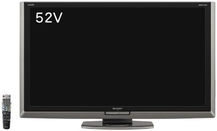 Amazon | シャープ 液晶 テレビ 52V型 AQUOS LC-52LX1 フルハイビジョン W-LEDバックライト採用 HDMI×3 ...