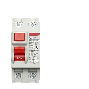 Breaker Safety Switch, Type A RCCB RCD ELCB Electromagnetic Residual ...