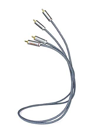Amazon.com: Asona Audiophile RCA Interconnect Cables Stereo Pair 6ft (2 ...