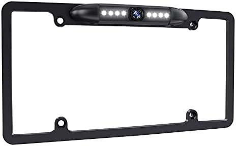 Amazon.com: License Plate Frame Car Backup Camera, Rear View Camera 8 ...