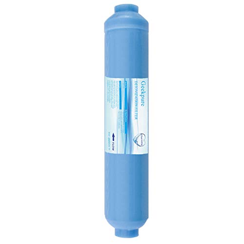 Geekpure 10-inch Inline Deionization DI Replacement Water Filter ...