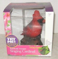 Realistically Animated Singing Cardinal / Living Garden : Amazon.in ...