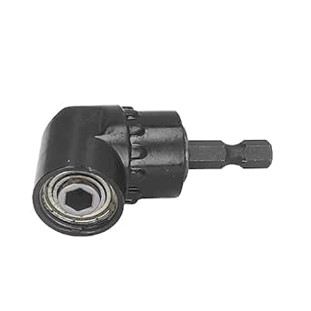 Angle Bit Holder, 1/4in Hex Shank High Hardness Internal Magnet ...