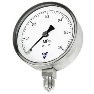 Vision SS Body Connection Back Pressure Gauge Dial Size : 6 Inch ...