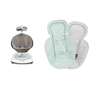 Amazon.com : 4moms RockaRoo Baby Rocker in Graphite with Cool Mesh ...