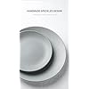 Amazon.com | Famiware Moon Dinnerware Sets for 4, 12 Pieces Stoneware ...
