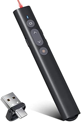 Amazon.com: Rechargeable 2-in-1 USB Type C Wireless Presentation ...