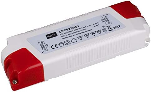 Buy HuaTec LED Driver 24V 60W Dimmable TRIAC Constant Voltage for LED ...
