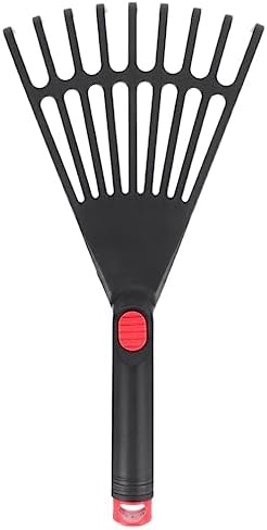 Amazon.com : Steel Hand Rake Soil Tiller with Ergonomic Handle, Small ...