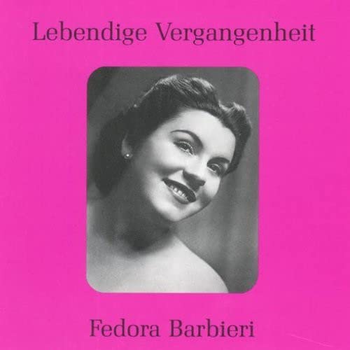 Lebendige Vergangenheit-Fedora Barbieri: Dick Marzollo (Piano ...