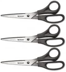 Amazon.com: acme United Three Pack Value Pack Scissors : Arts, Crafts ...