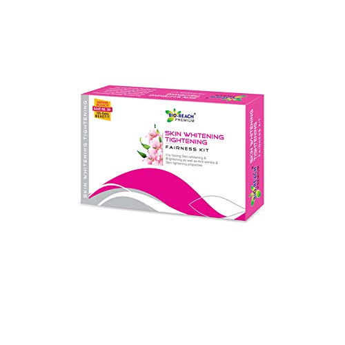 BIO-REACH Premium Skin Whitening Tightening Facial Kit125gm for skin ...