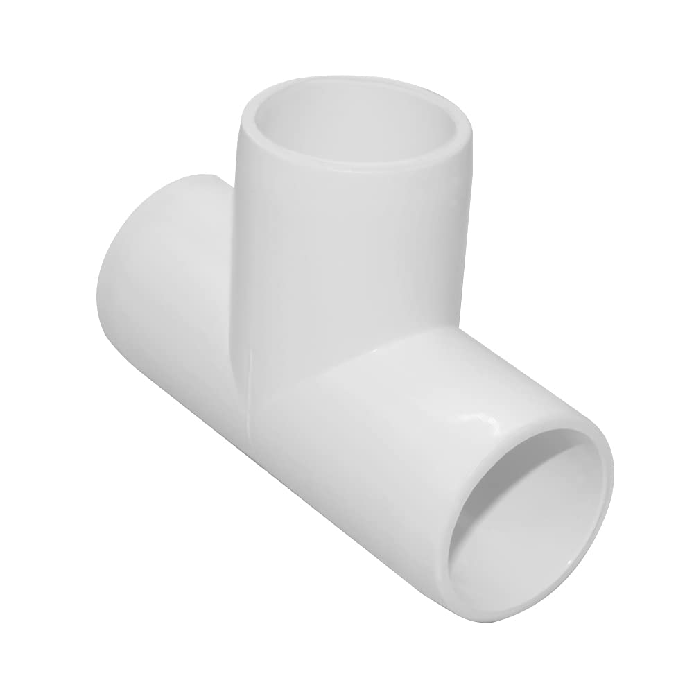 Snapklik.com : ANPTGHT 1-1/4 Inch Tee PVC Fitting 3 Way Connector ...