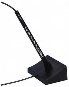 Amazon.com : Preventa Wedge Base Counter Pen, Black Barrel, Black Ink ...