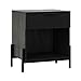 Amazon.com: Walker Edison Modern Reeded-Drawer Nightstand with Open ...