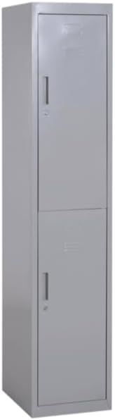 Tall Industrial Cabinet Vintage Narrow Filing Locker Metal Storage Slim ...