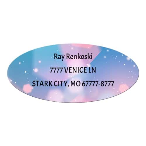 Amazon.com: Custom Personalized Return Address Stickers Labels Custom ...