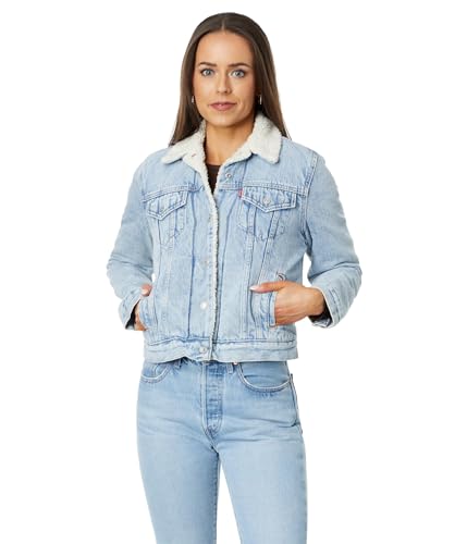 Amazon.com: Levi's Women's Original Sherpa Trucker Jackets (Also