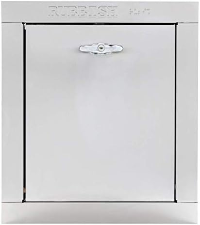 Universal Stainless Steel Trash Chute Door -Bottom Hinged, 15"(W) X 18 ...