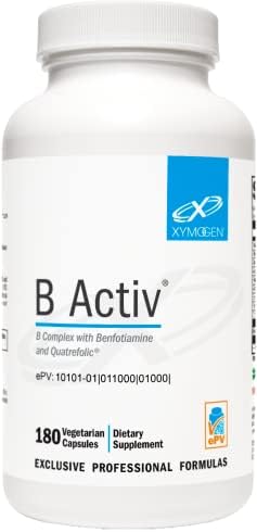 Amazon.com: XYMOGEN B Activ Vitamin B Complex with Benfotiamine ...