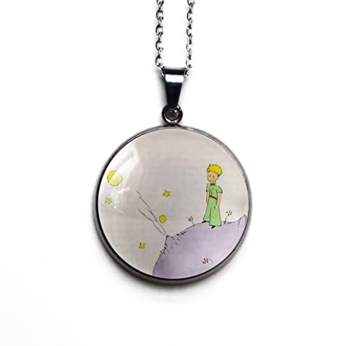 Amazon.com: little prince gift, prince pendant, prince necklace, petit ...