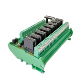 Industrial Relay Module, 8 Channel, 1 CO, 24VDC : Amazon.in: Industrial ...