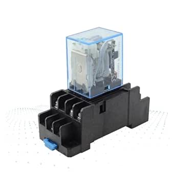 1PCS power relay MY3NJ miniature relay 11-pin MY3N-J HH53P with socket ...