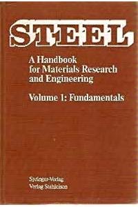 Amazon.com: Steel - A Handbook for Materials Research and Engineering ...