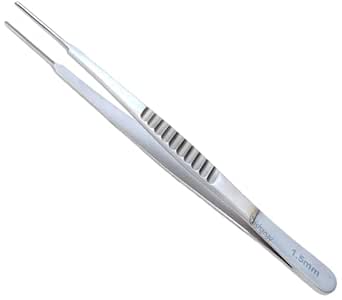 Vaishanav Gerald Vascular Dissecting Non-Tooth Forcep – Fine Tip 1.5 MM ...