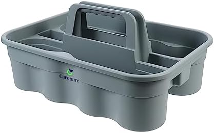 Carepure Caddy Bucket | New Model 2-Compartment Industrial Caddy Bucket ...